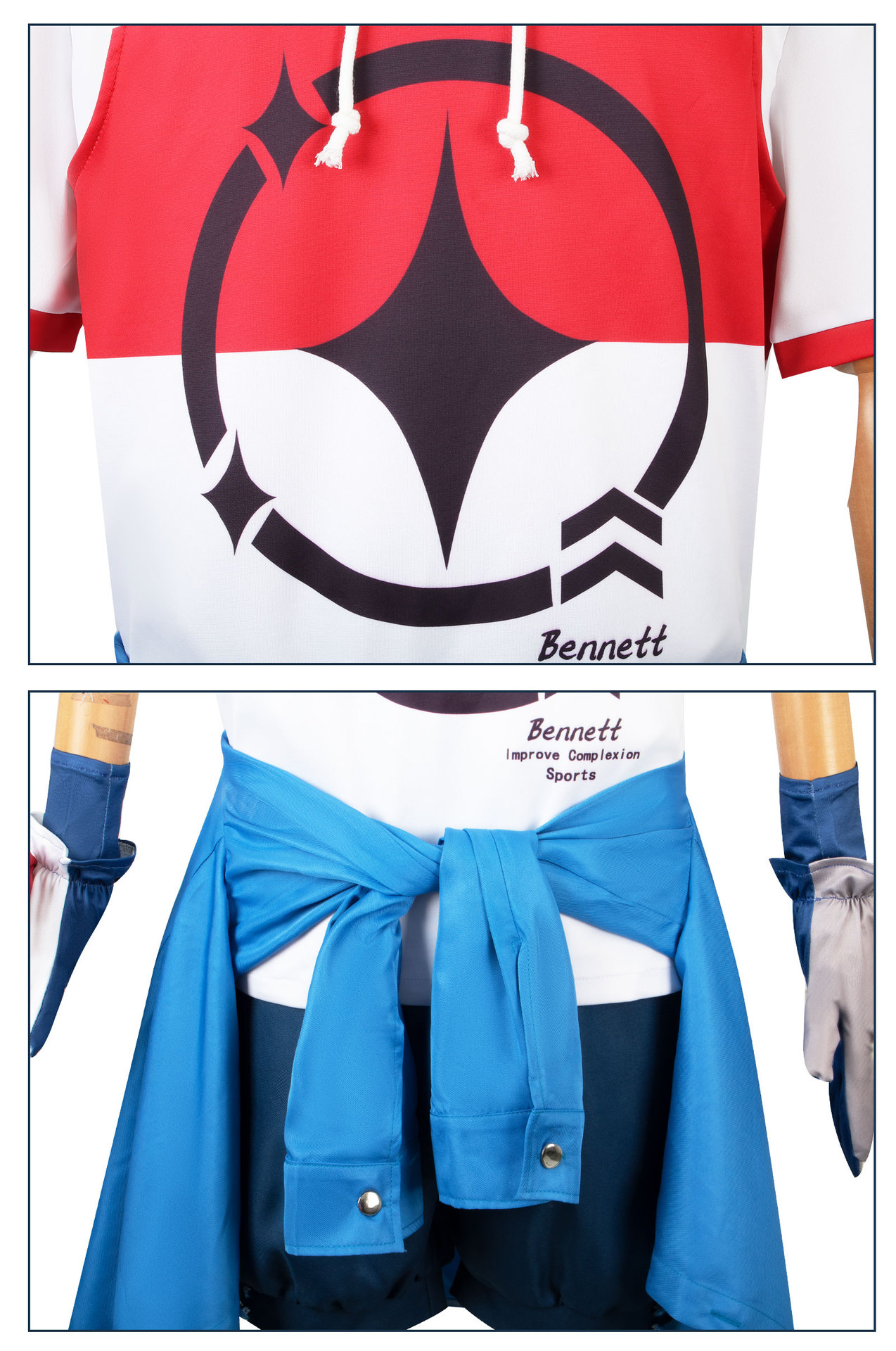 Best Bennett Costume - Genshin Impact Cosplay Costume For Sale, Fast ...